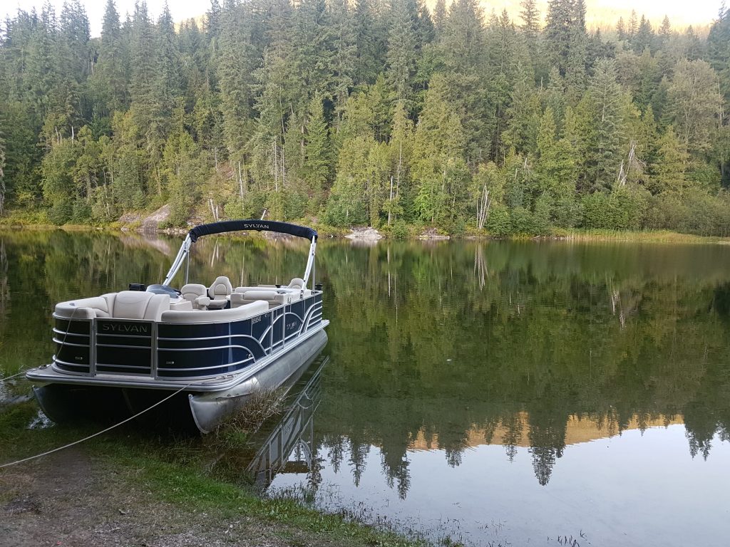 Pontoon Boat at Williamson Lake Worries Beachgoers - Revelstoke Current