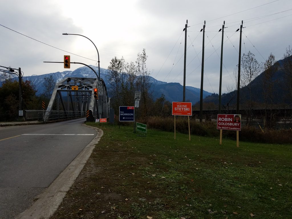 Leave the Roadside Election Signs Alone - Revelstoke Current